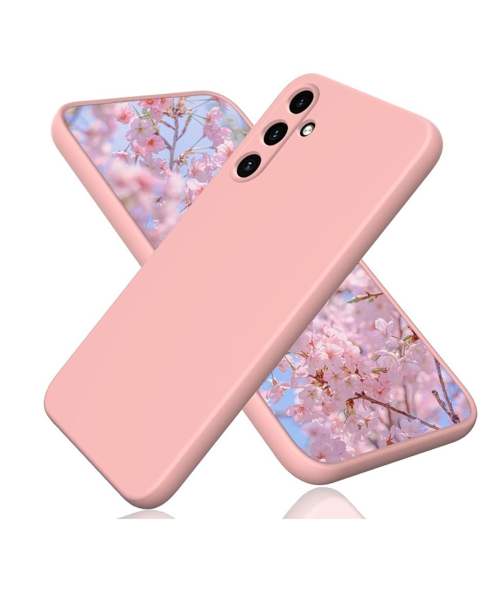Liquid Silicone Back Case For Samsung Galaxy A55 - Peachy Pink | Shop Today. Get it Tomorrow ...