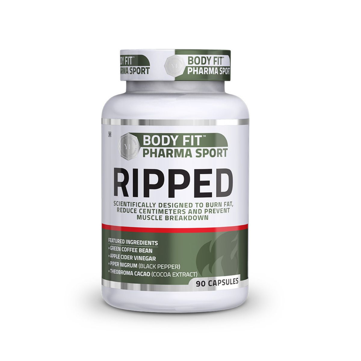 Fat Burner Ripped | 90 Caps | Supports Weight Loss & Metabolism | YL ...