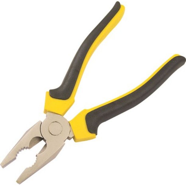 Bulk Pack x 2 MTS -Plier Combination Np 200mm Yellow/Black | Shop Today ...