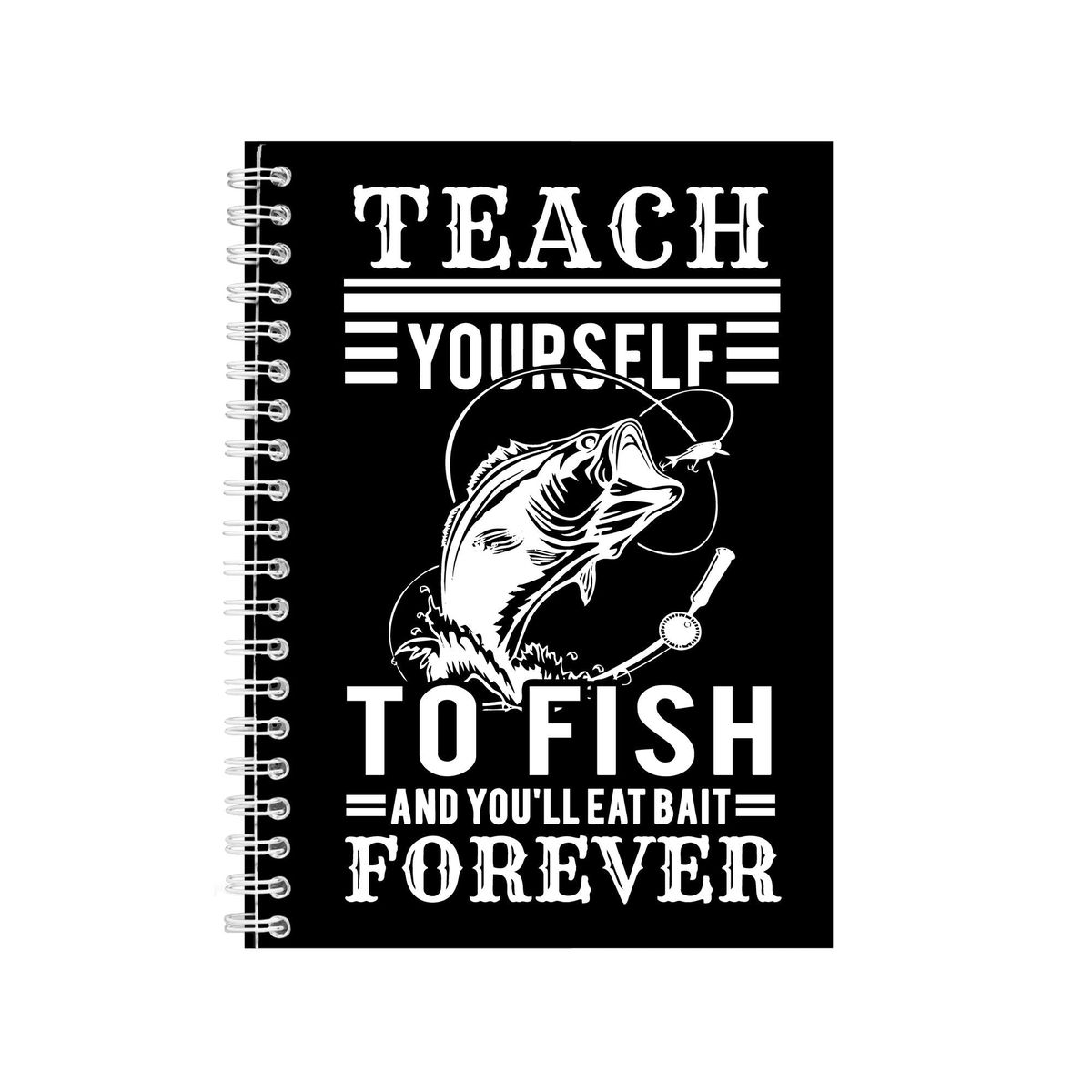 Fishing 5 Notebook Gift Idea Writing Book Notepad Pad 65 | Shop Today ...
