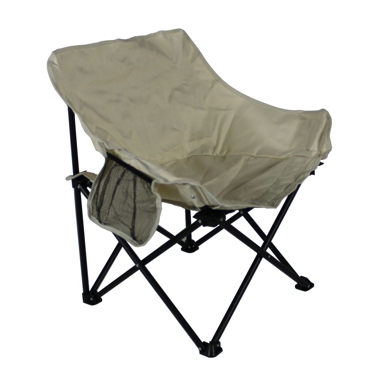 LMA 60x38x68cm Adult Low-Slung Wide-Girth Half Moon Camp Chair FX7083 ...