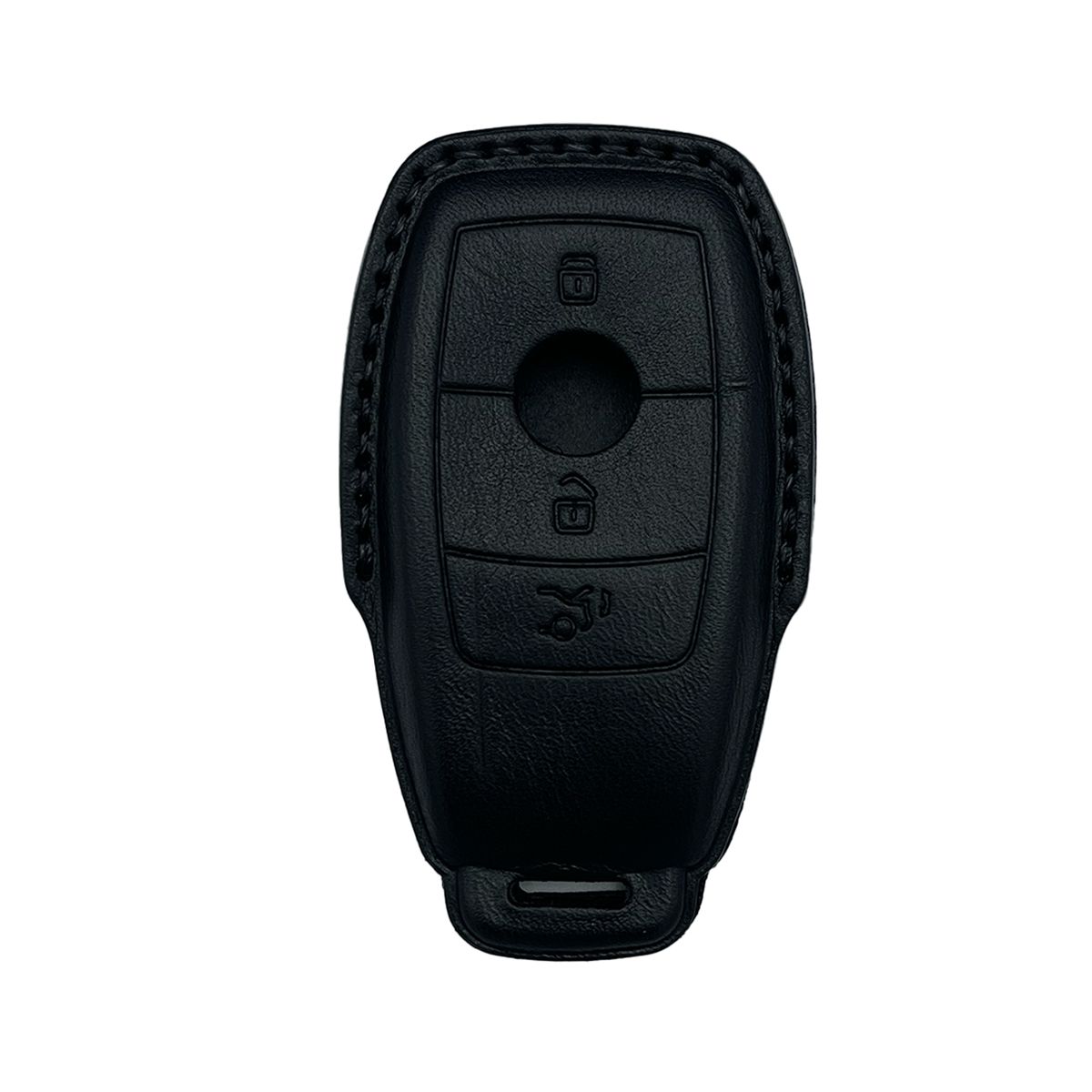 Genuine Leather Mercedes Benz Key Cover - Black | Shop Today. Get it ...
