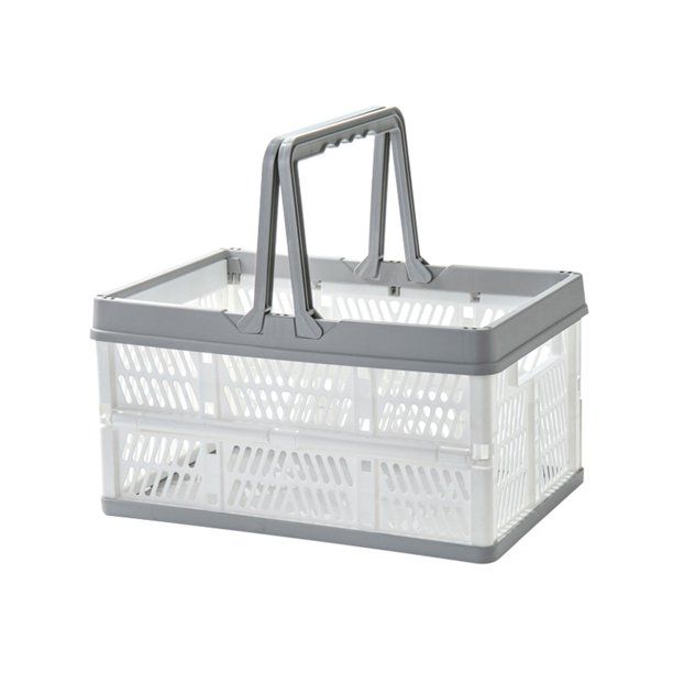 All-Purpose Collapsible Shopping Storage Container Basket With Handle ...