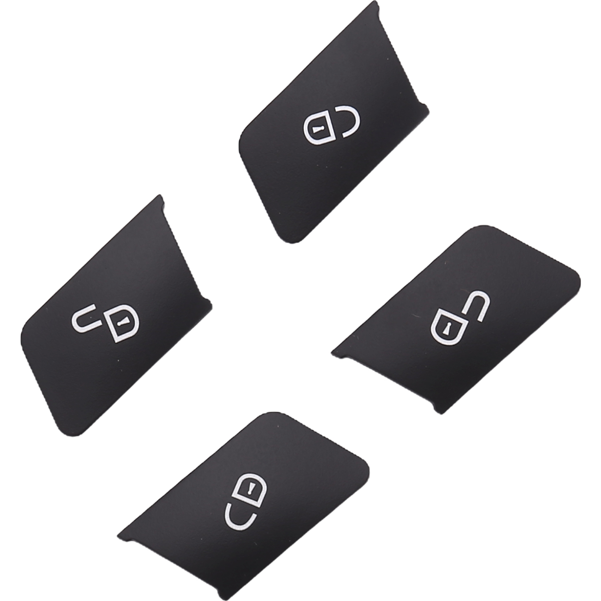 4Pcs Car Door Seat Memory Lock Switch Button Stickers Cover Trim | Shop ...