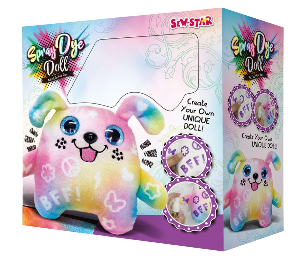 Sew-Star Spray Dye Doll - Create Your Own Cute Bunny | Shop Today. Get ...
