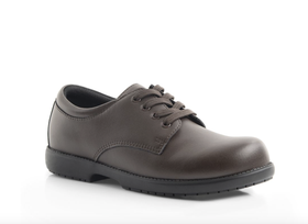 Green Cross - Boys School Shoe Lace Up - Brown