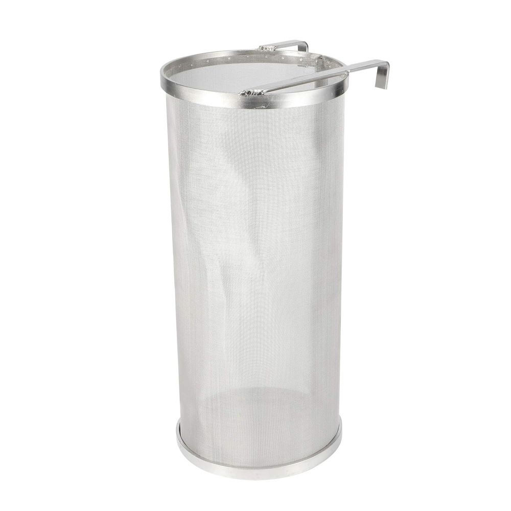 Kitchen Stainless Steel Beer Filter Mesh Hopper Strainer Jug (25cm ...