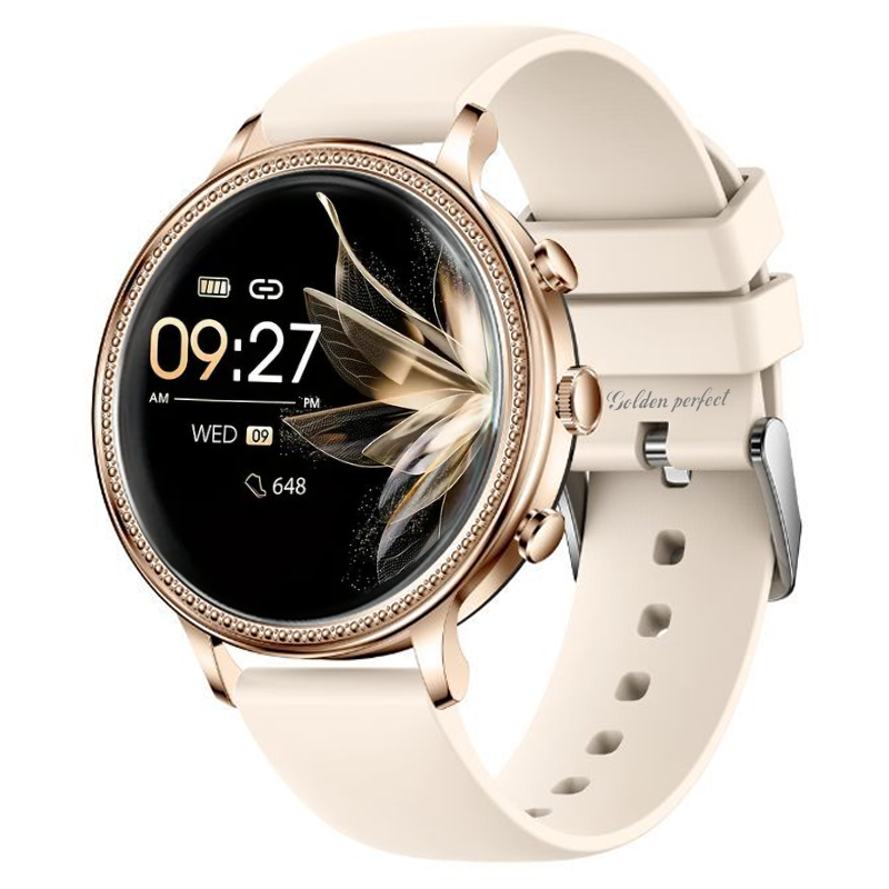Golden Perfect Smartwatch for Women - Ideal Gift with Dual Bands | Shop ...