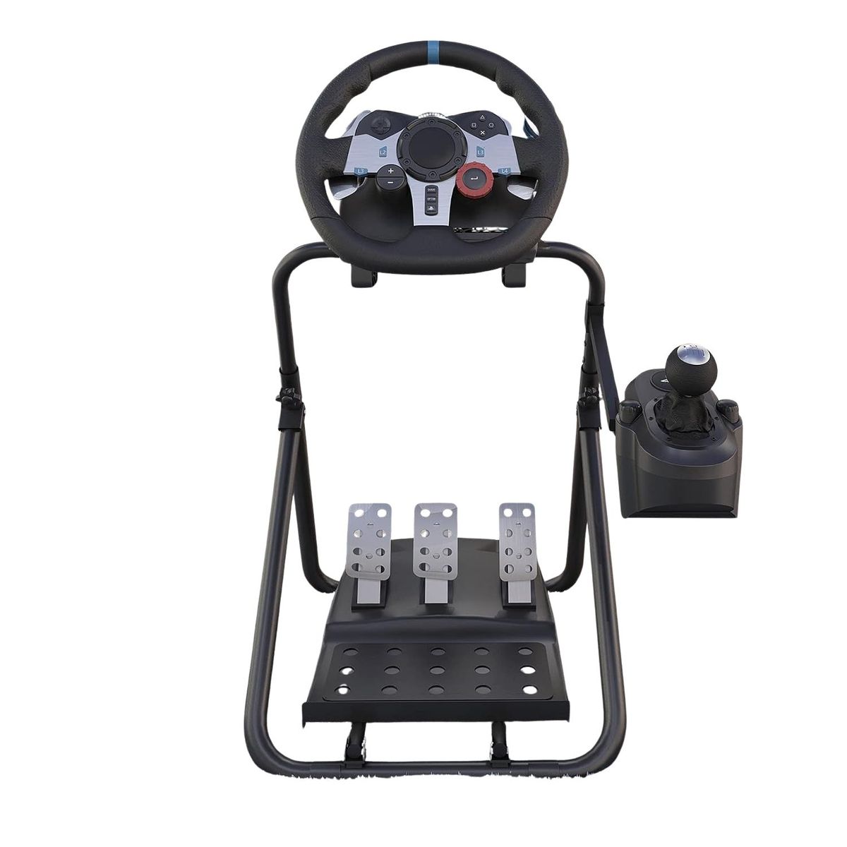 Foldable Racing Wheel Stand B0006 for Multiple Consoles, Height ...
