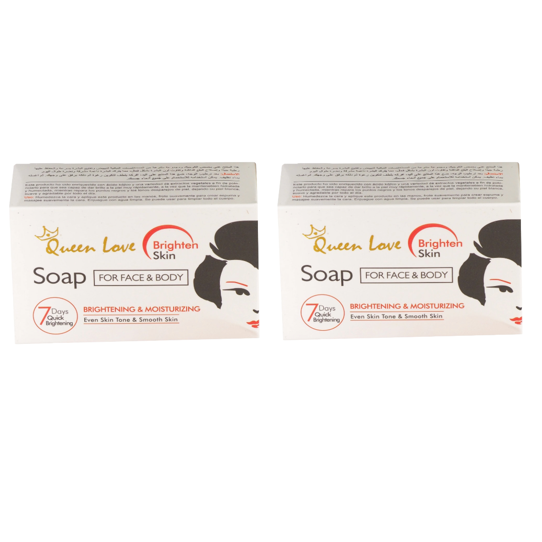 Queen love Brighten Skin Soap - Pack of 2 | Shop Today. Get it Tomorrow ...