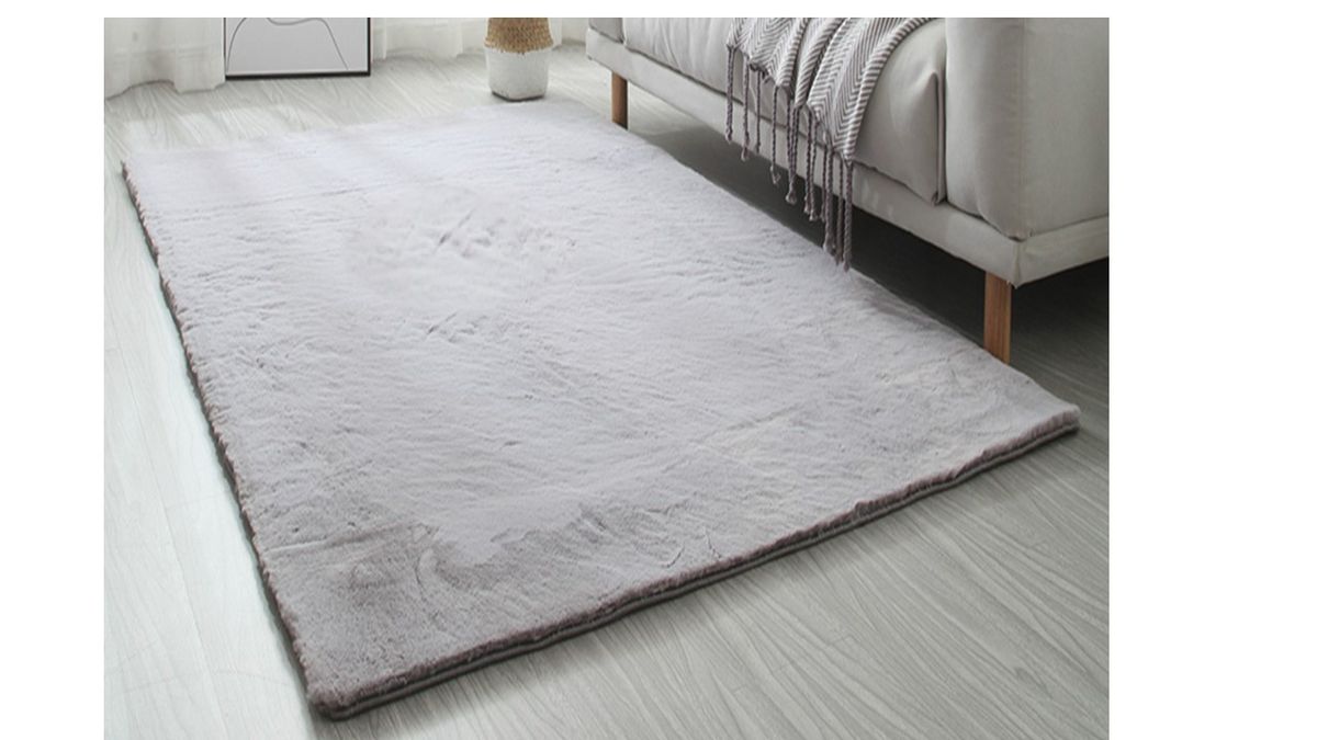 Grey High Quality Fur Mintirho Carpet | Shop Today. Get it Tomorrow ...