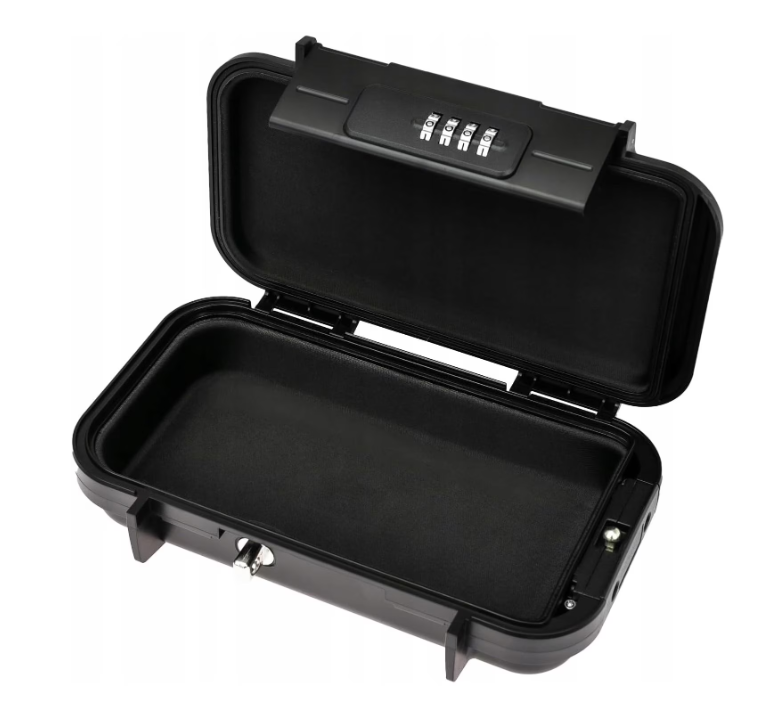 Portable Safe with a 4-Digit Combination Lock, Black | Shop Today. Get ...