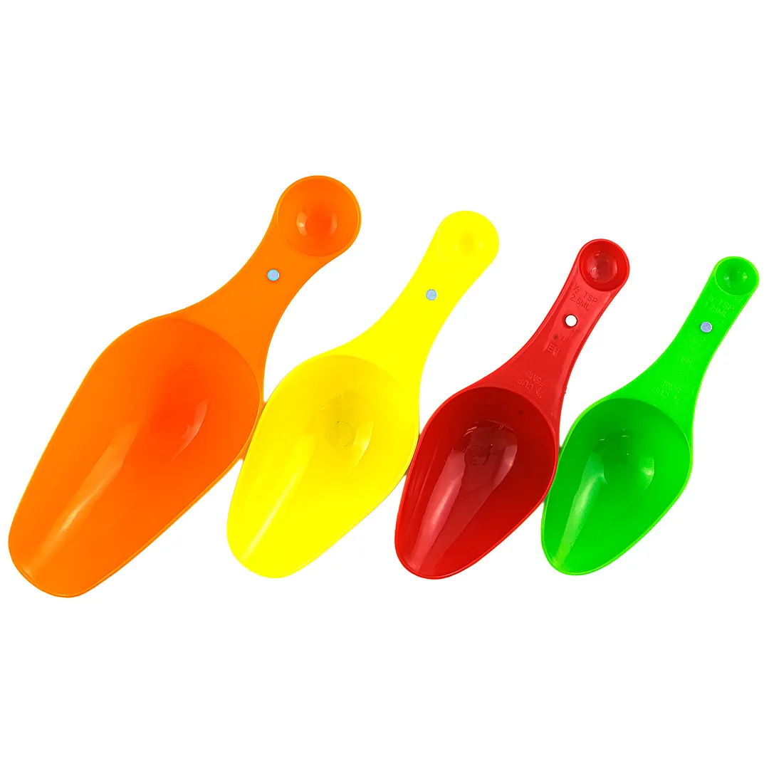 Pack of 4 - 2 in 1 Scoop & Measuring Spoons Set | Shop Today. Get it ...