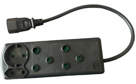 Multi-Plug With IEC Cord (2x10A + 2x5A) | Shop Today. Get it Tomorrow ...