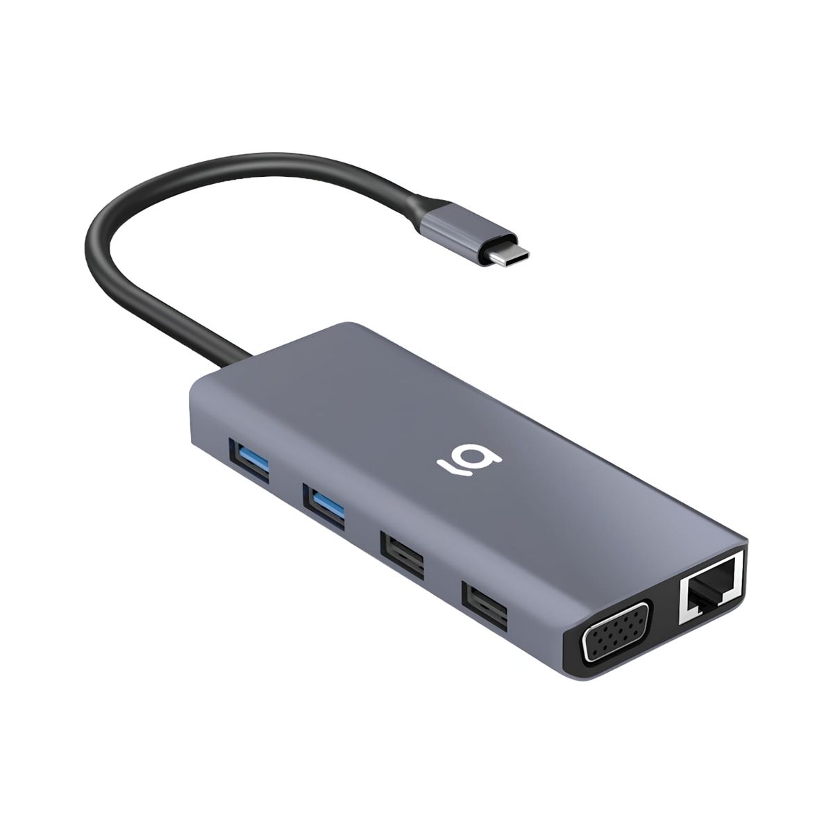 GNH Aluminum USB-C Port Compact Docking Station 12 in 1 | Shop Today ...