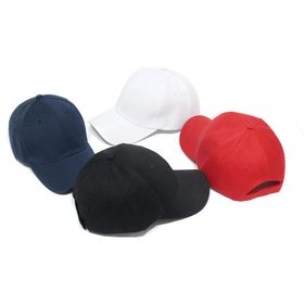 Plain Six Panel Baseball Caps, For Men and Women x 4 | Shop Today. Get ...