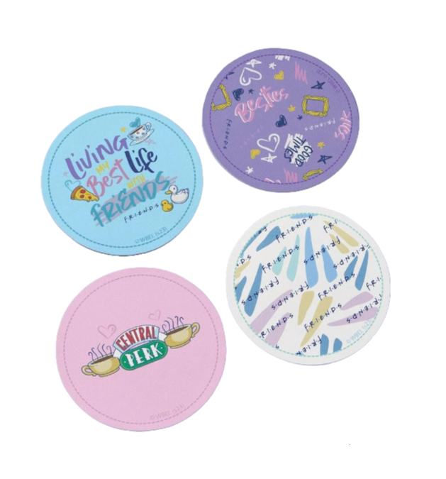 Friends Tv Show Themed Coasters - Set of 4 | Shop Today. Get it ...