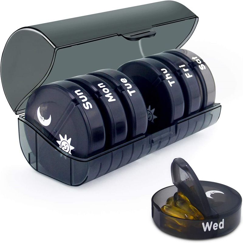 Moisture Proof Pill Organiser Storage 7 Days - Twice a day | Shop Today ...
