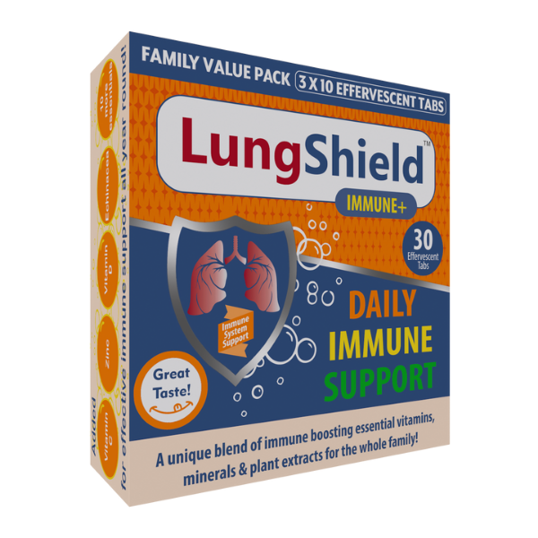 Lungshield Immune Plus Effervescent Tablets - 30 Fizzy Tablets Family ... Lungshield Immune Plus Effervescent Tablets - 30 Fizzy Tablets Family ...