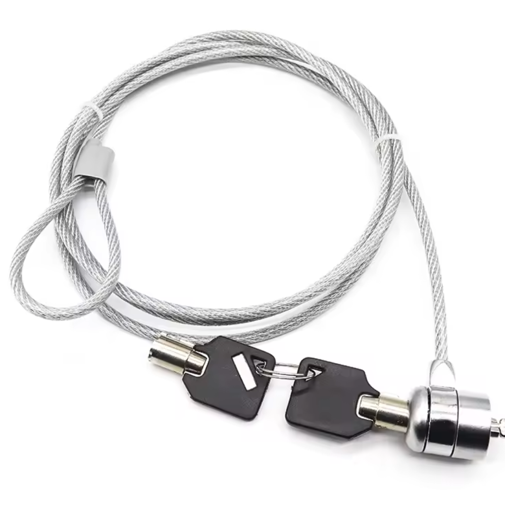 Laptop Lock Anti-Theft Security Padlock with 2 Keys for Notebook PC ...