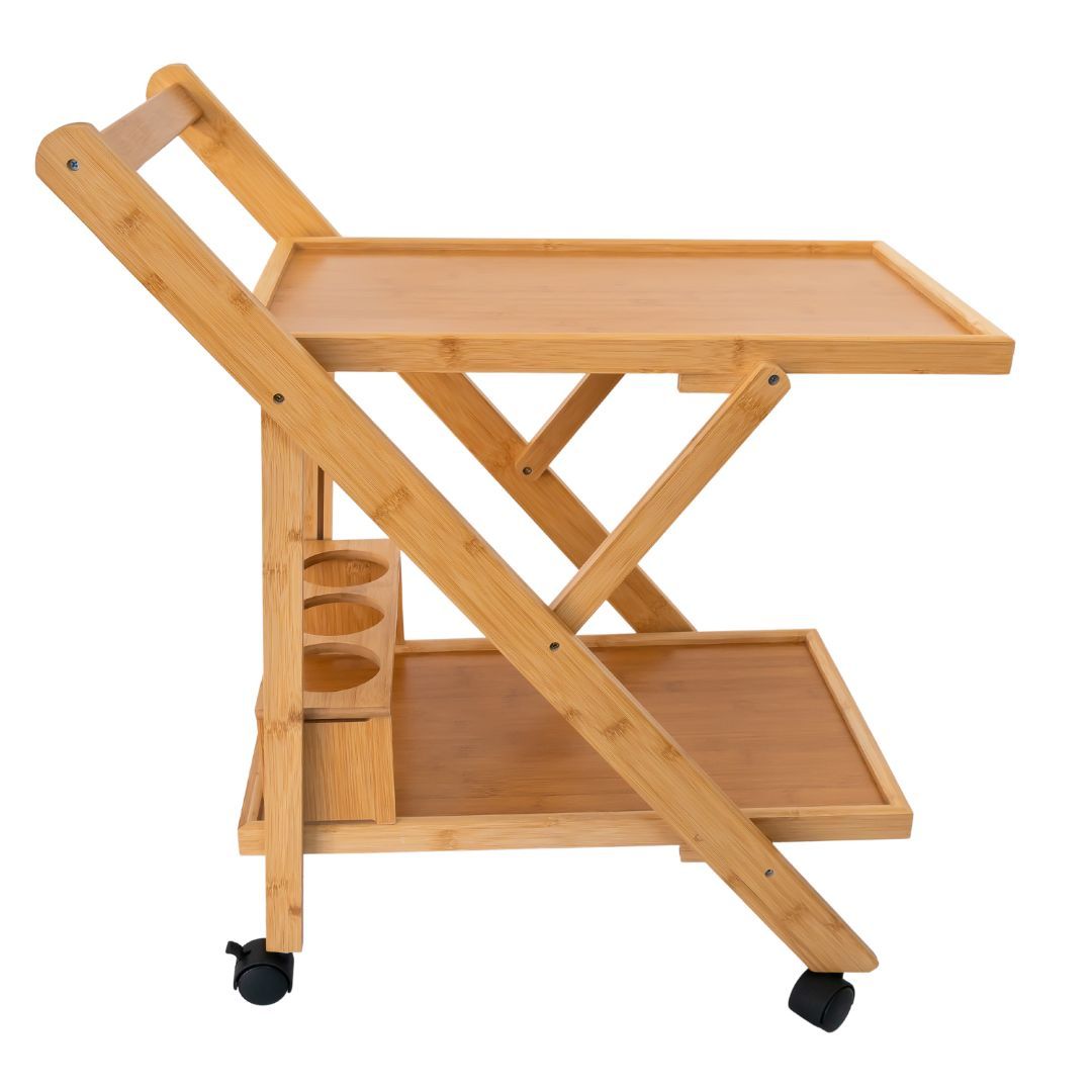 Bamboo Wine and Snack Trolley Bar | Shop Today. Get it Tomorrow ...