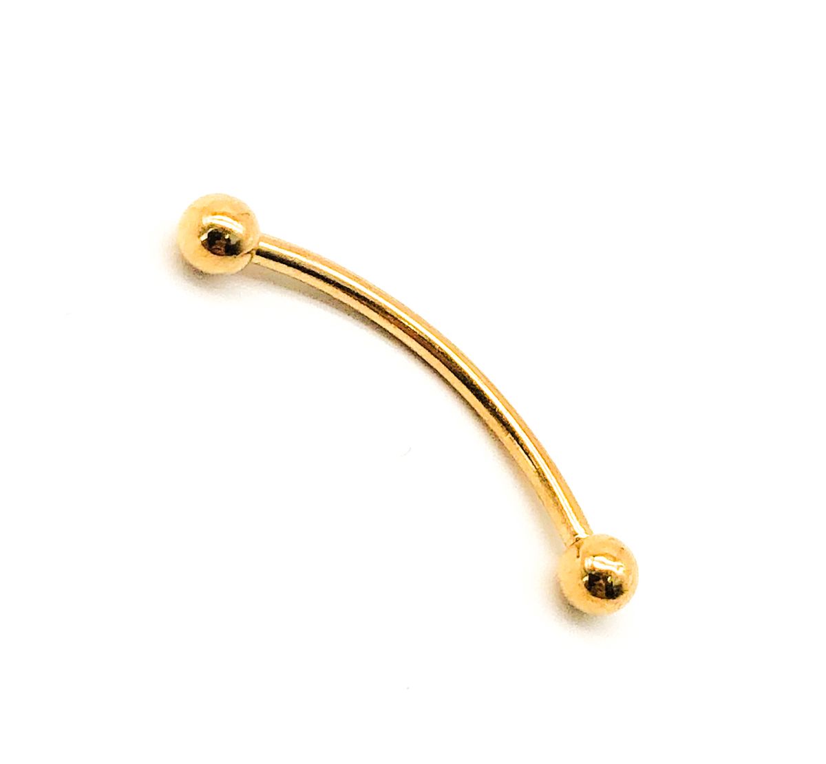 Fabulae Gold Snake Eye Piercing Bar, Mo | Shop Today. Get it Tomorrow ...