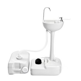17L Portable Sink Hand Wash Station Hand Washing Up Stand Outdoor ...