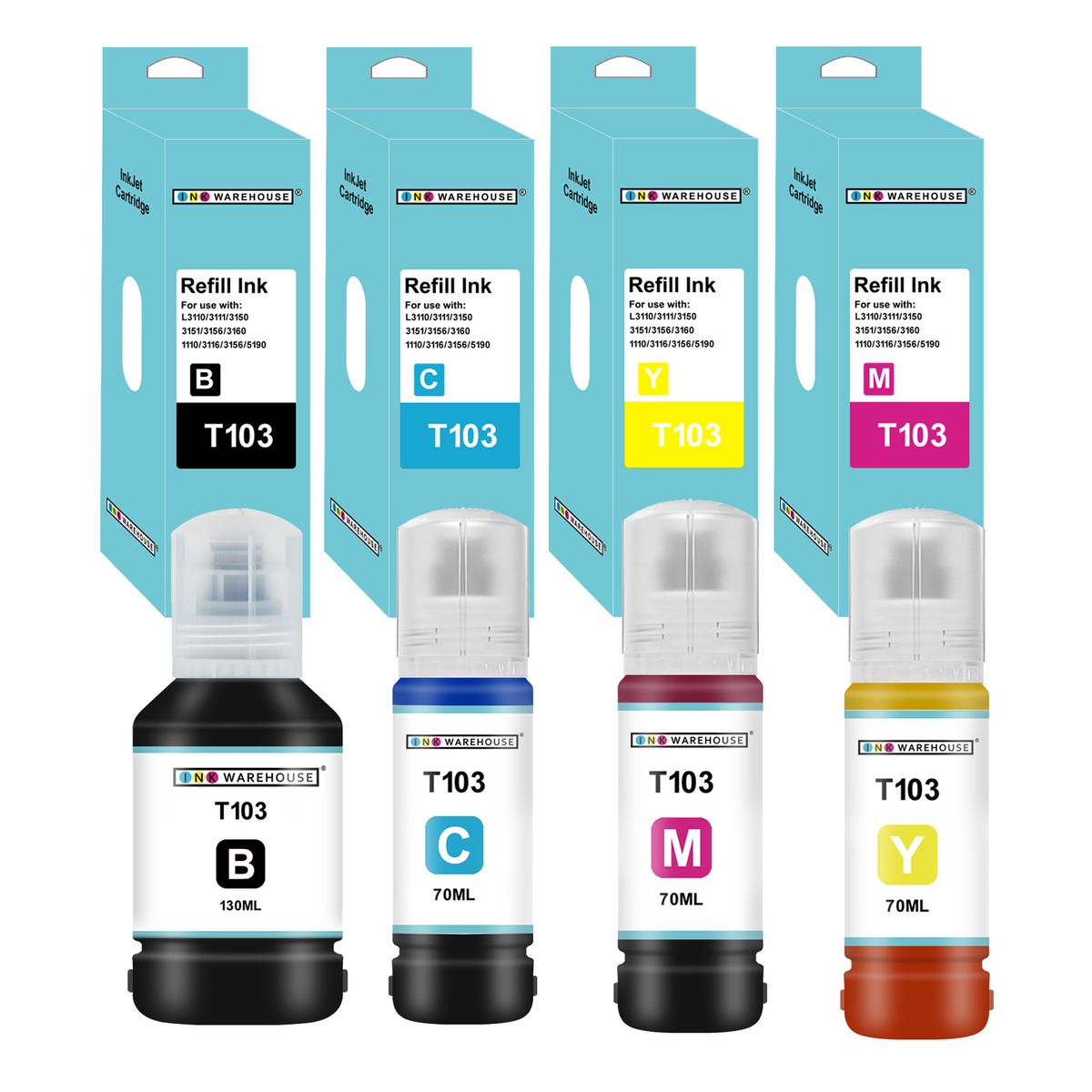 INKWAREHOUSE EPSON 103 /T103 Compatible inks - Multipack | Shop Today ...
