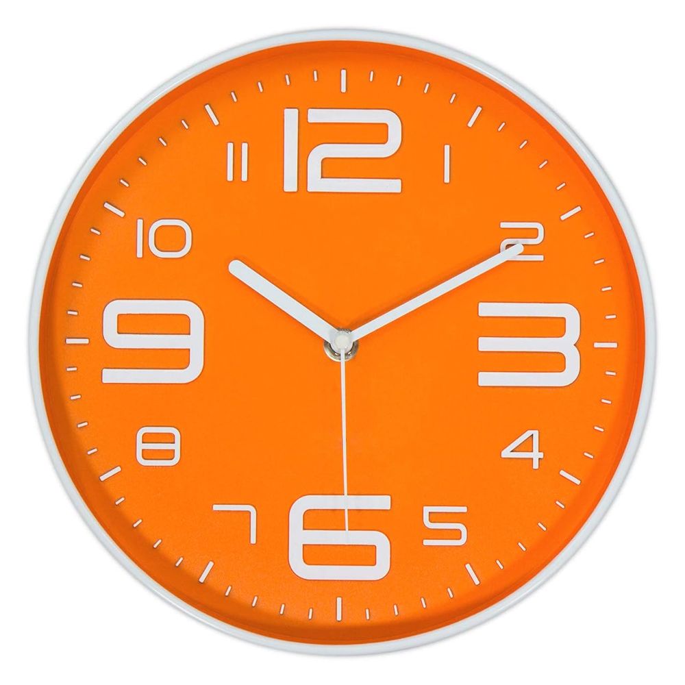 3D Number Dial Face Modern Silent Non-Ticking Wall Clock - 35cm | Shop ...