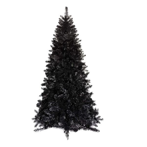 Twinkle Tree Artificial Norwegian Sprouse Black Christmas Tree | Shop ...