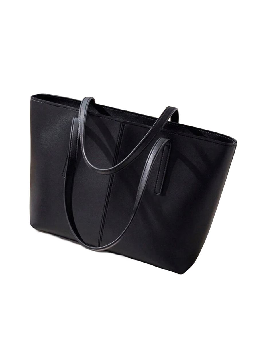 Elegant PU Leather Tote Bag - 07 | Shop Today. Get it Tomorrow ...