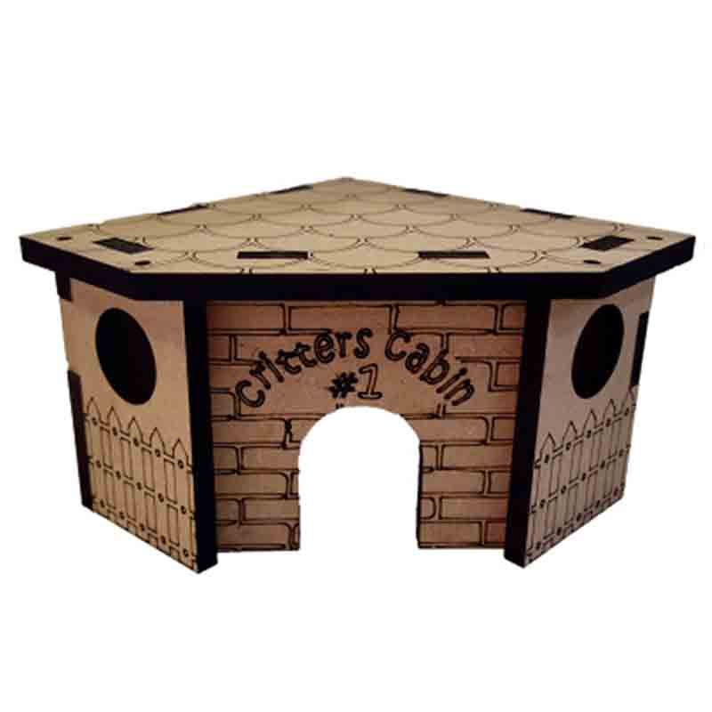 Hamster Rat Gerbil Chinchilla Critters Cabin Hide Out | Shop Today. Get ...