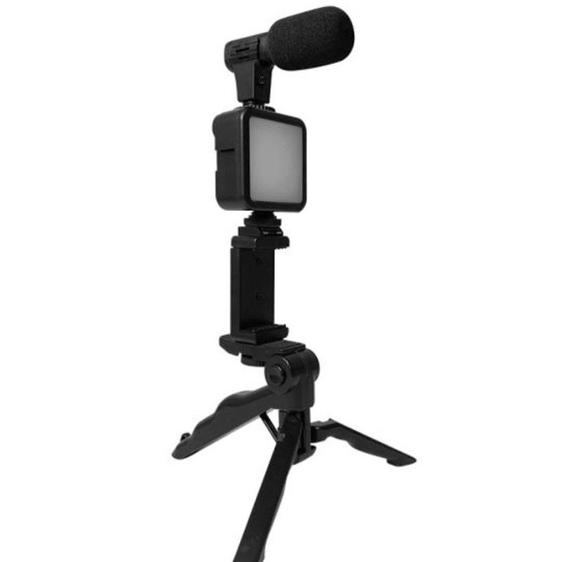 Business Video Making Kit LED Light with Mobile/Stand - Black | Shop ...