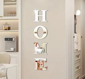 Beautiful Home Mirror Acrylic Home Decor Wall Art | Shop Today. Get it ...