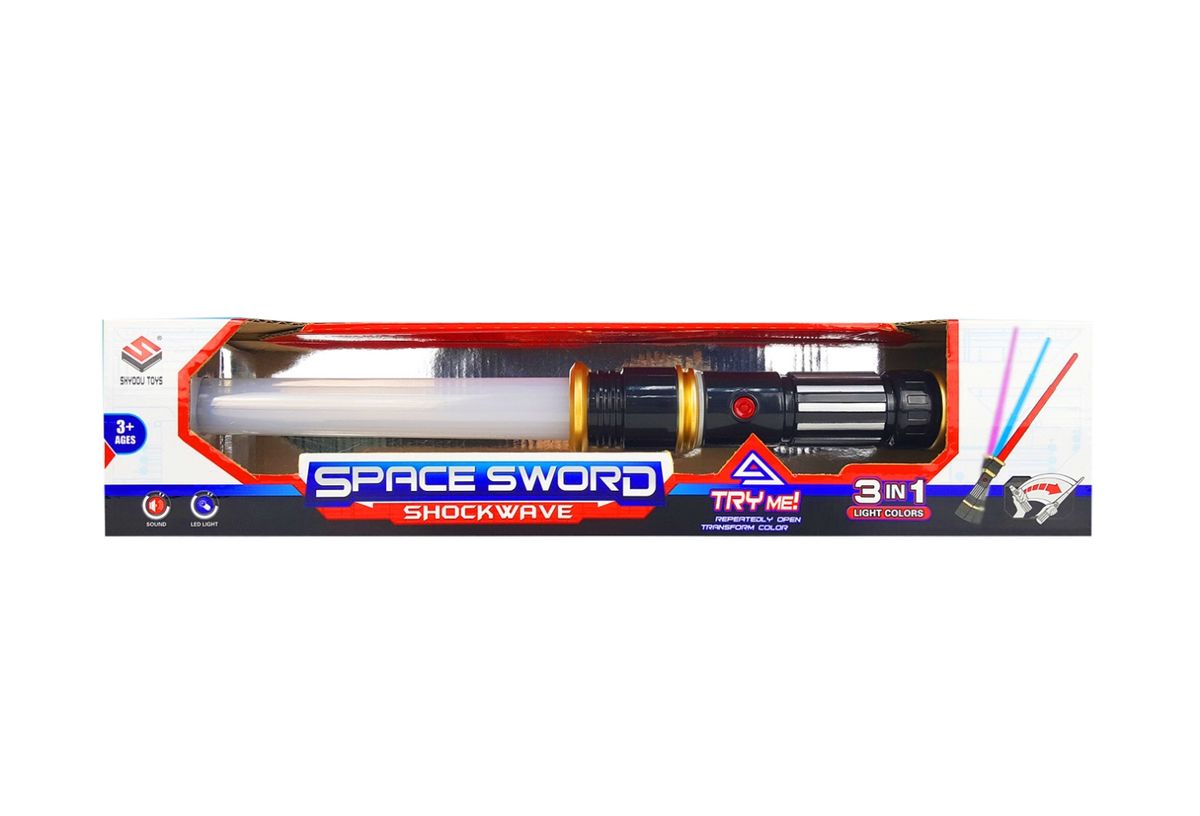 Space Sword 3 in 1 Colour Light and Sound | Shop Today. Get it Tomorrow ...