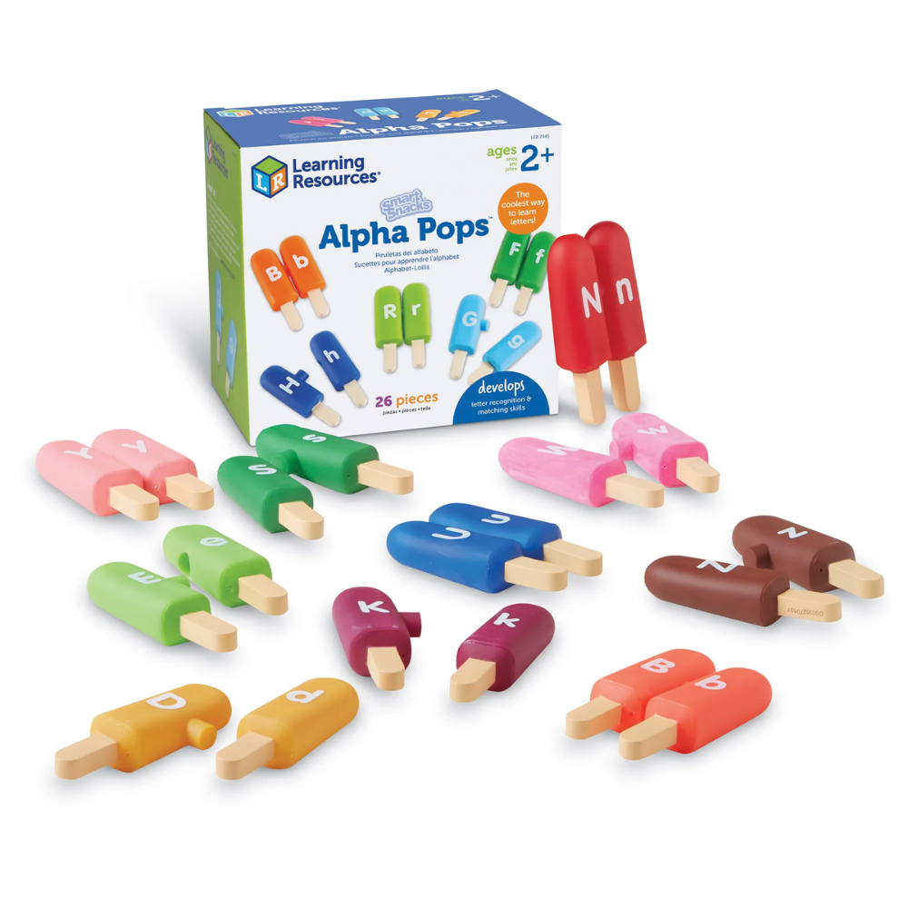 Learning Resources - Smart Snacks Alpha Pops ABC Matching Toy for ...
