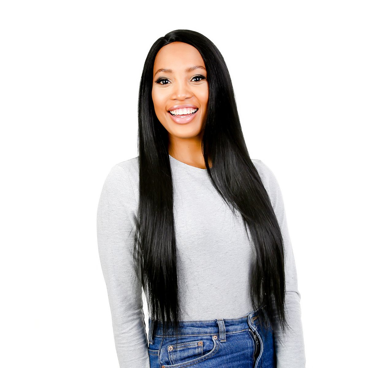 Wigs Magic Synthetic Long Easy Wig Mera-I Color 1B | Shop Today. Get it ...