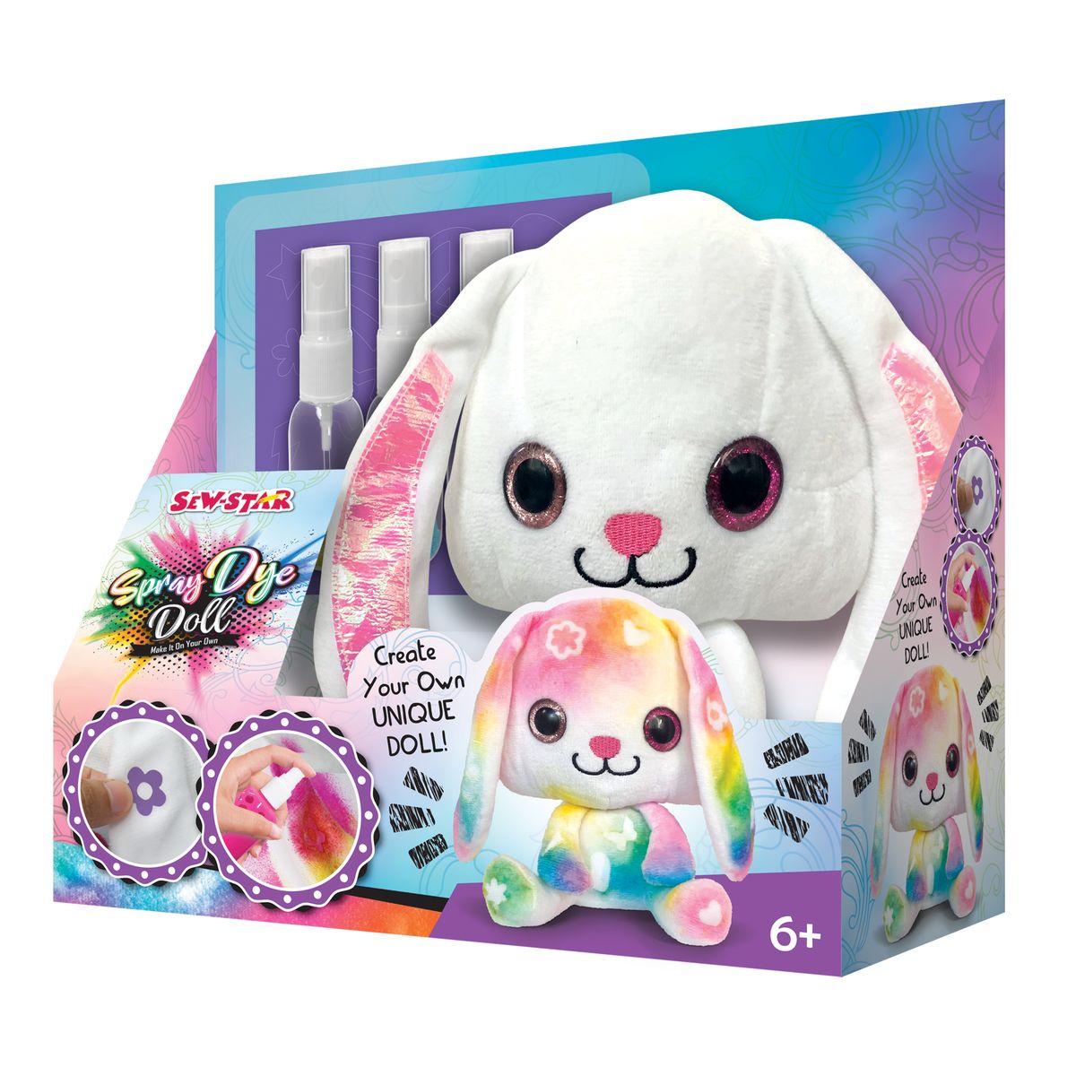 Sew-Star Spray Dye Rabbit Doll | Shop Today. Get it Tomorrow ...