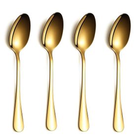 48 Pieces Gold Stainless steel Spoons For Table Decor | Shop Today. Get ...