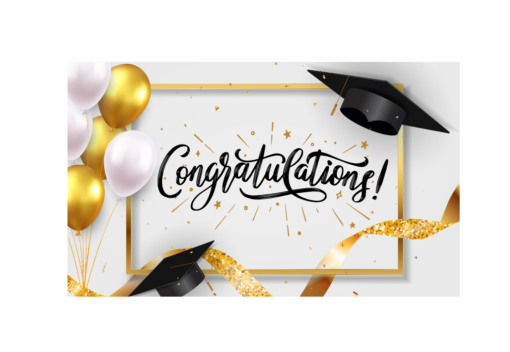 Graduation Congratulations Banner - PVC Ready To Hang Decor | Shop ...