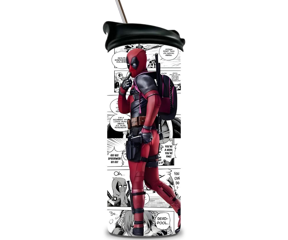 Deadpool Double Wall Stainless Steel 20oz Tumbler. Water Bottle | Shop ...