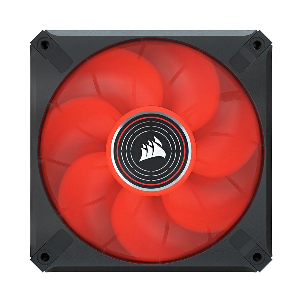 Corsair ML120 LED ELITE Red Premium 120mm PWM Magnetic Levitation Fan ...