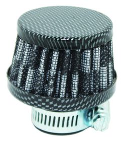Carbon Look, Breather Filter, Crankcase Vent Filter, Universal, 25mm ...