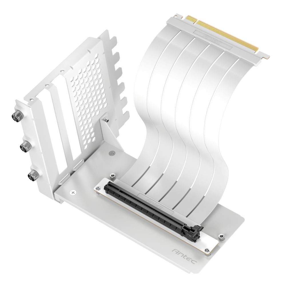 Antec RTX40 PCIe4.0 Riser Cable Vertical Bracket Kit - White | Shop ...