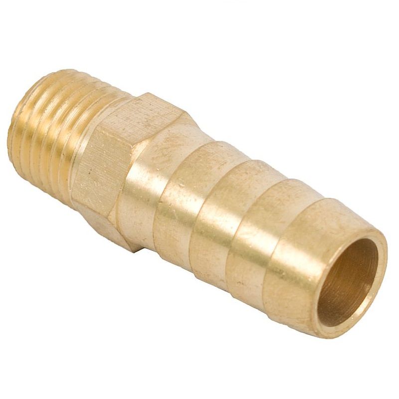 AirCraft - Hose Tail Connector Brass 1/4M x 13mm - 6 Pack | Shop Today ...