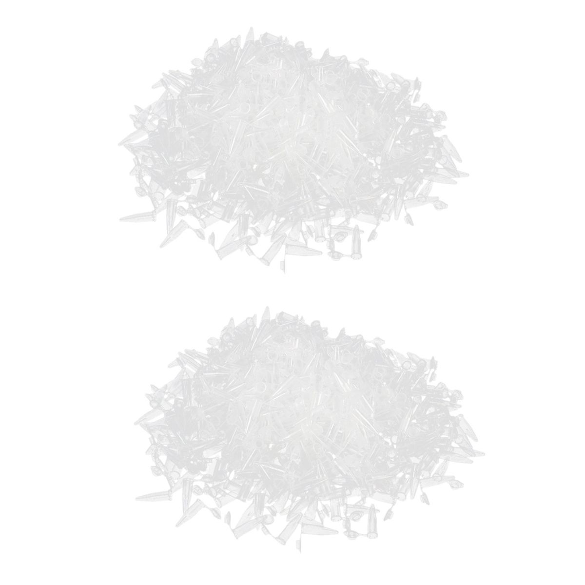 1000 Pcs Laboratory Clear White Mark Printed Plastic Centrifuge Tube 1 ...