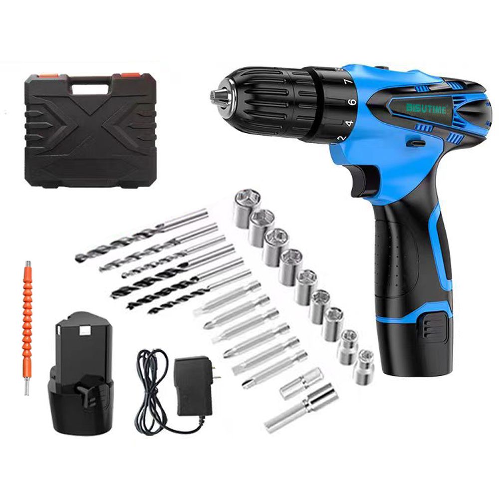 18V Li-Ion Cordless Drill Set with Two Batteries | Shop Today. Get it ...