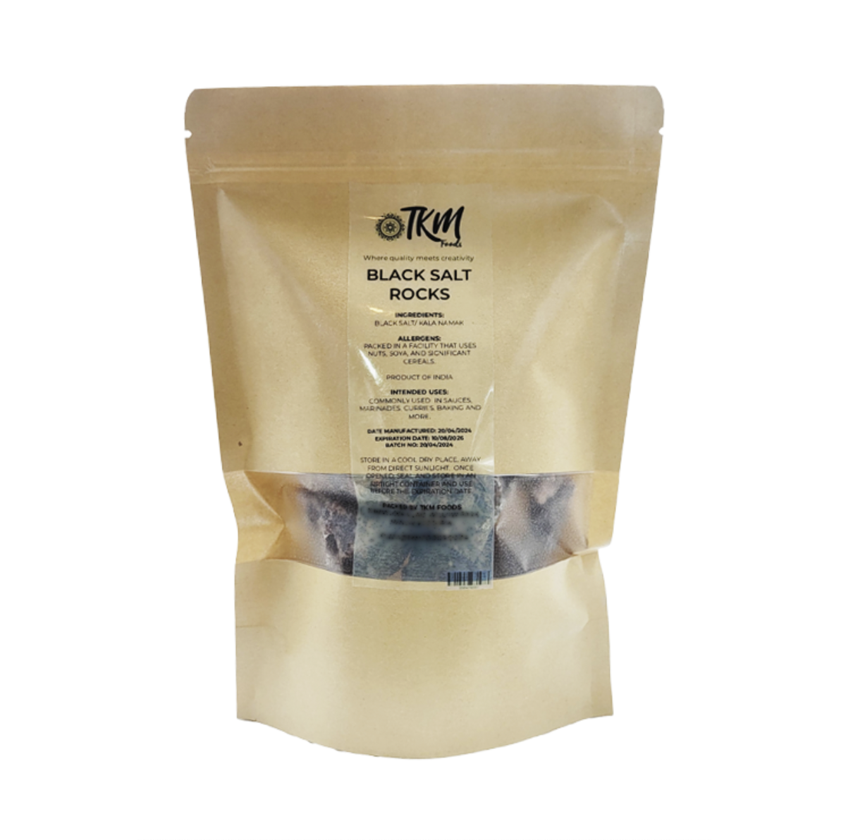 TKM Foods - Black Himalayan Salt Rocks | Kala Namak | Black Salt Rocks ...
