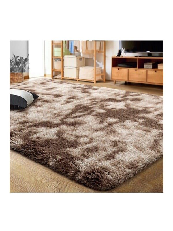 Soft Shaggy Rug - Dark Brown | Shop Today. Get it Tomorrow! | takealot.com