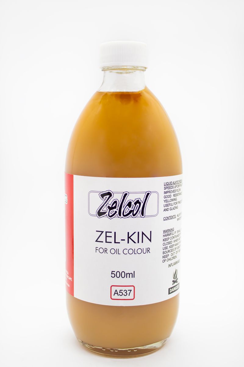 Zellen Zel-kin Oil Artists' Liquid Alkyd Resin 500ml | Shop Today. Get ...